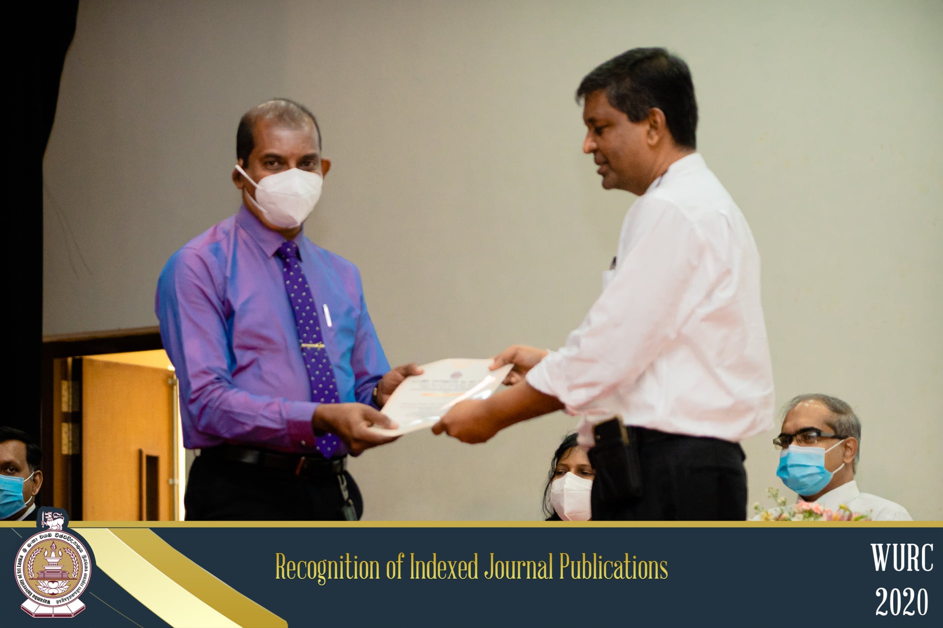 Wayamba University Research Awards (WURA) – 2019 - Faculty of Applied ...