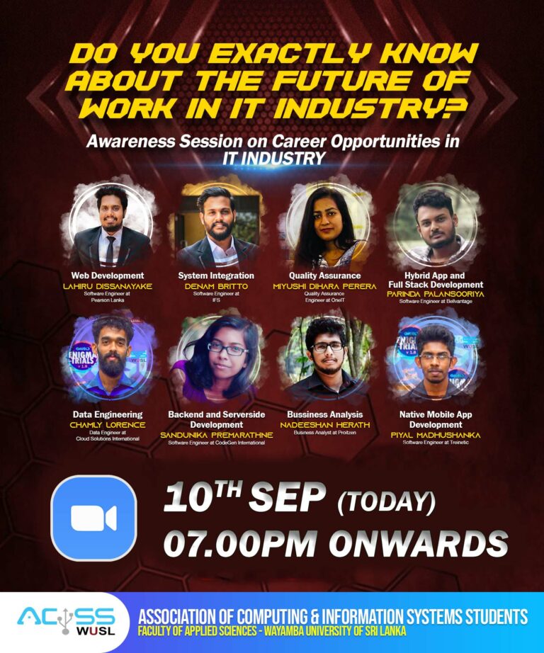 ACISS - Faculty of Applied Sciences