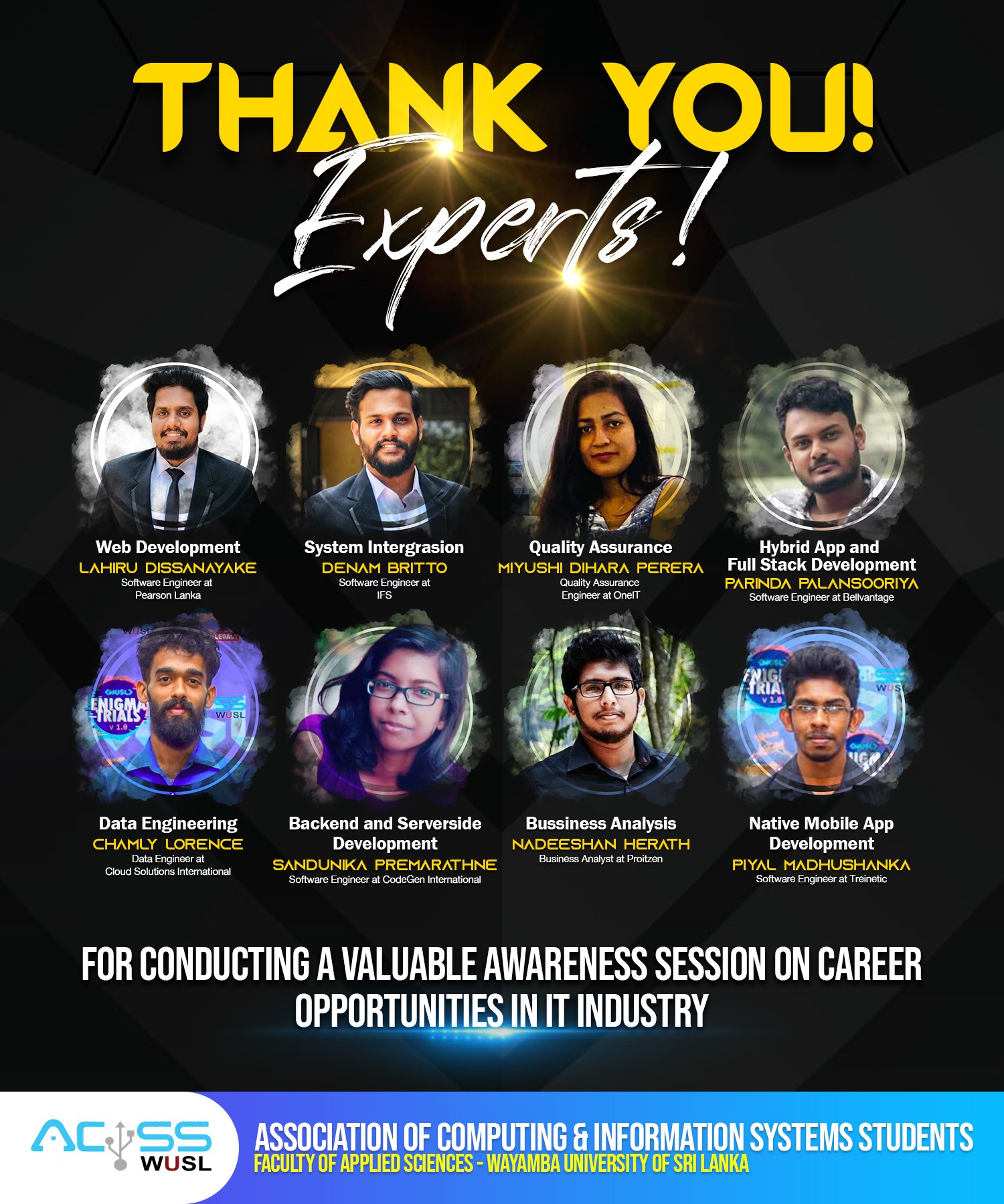 The ‘Awareness Session’ on ‘Career Opportunities in IT Industry’ was ...