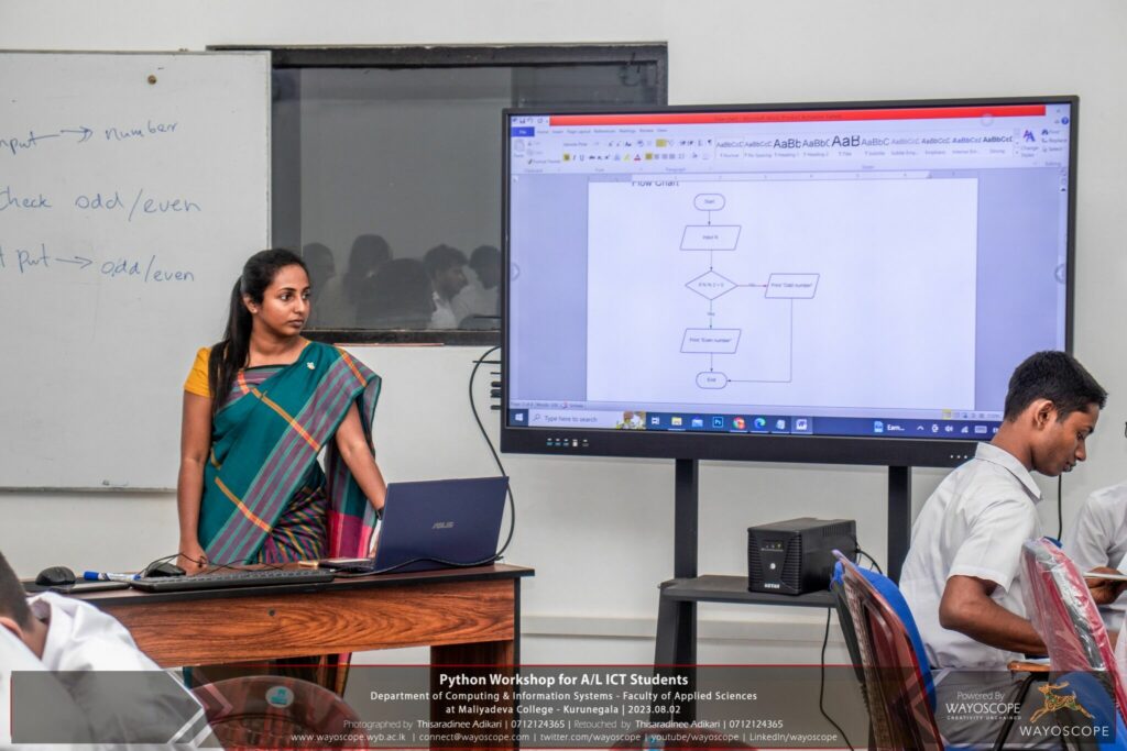 Python Workshop for A/L ICT Students – Faculty of Applied Sciences
